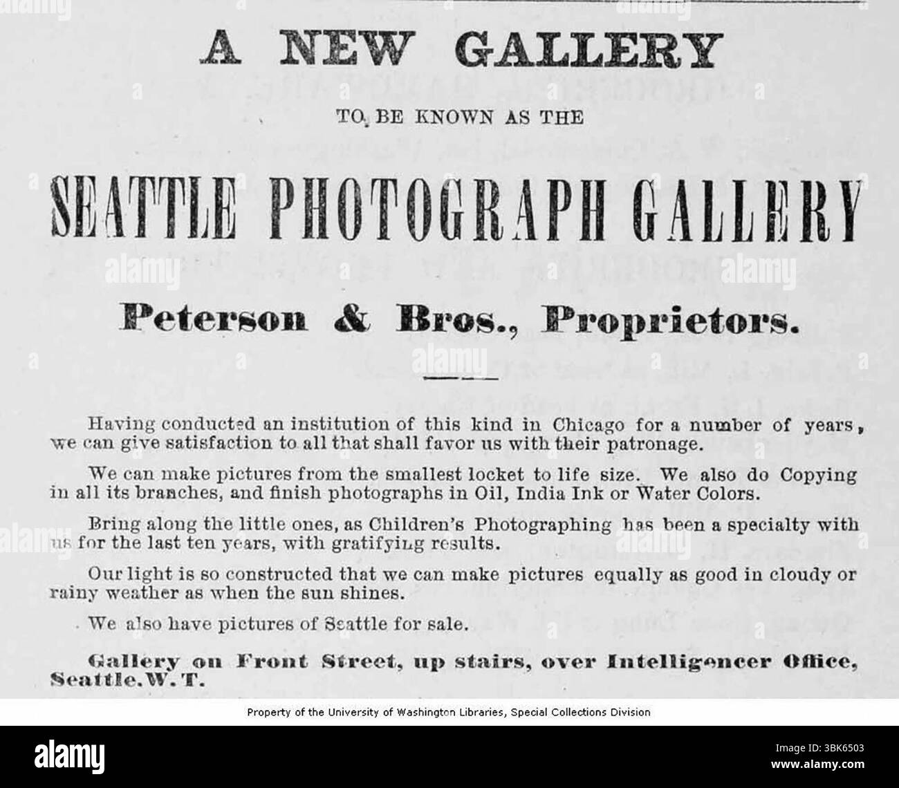 Gallery promotion Black and White Stock Photos & Images - Alamy
