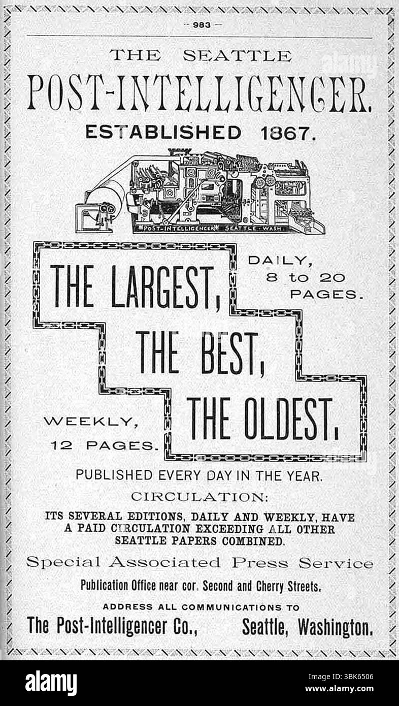 Usa newspaper 1800s Black and White Stock Photos & Images - Alamy