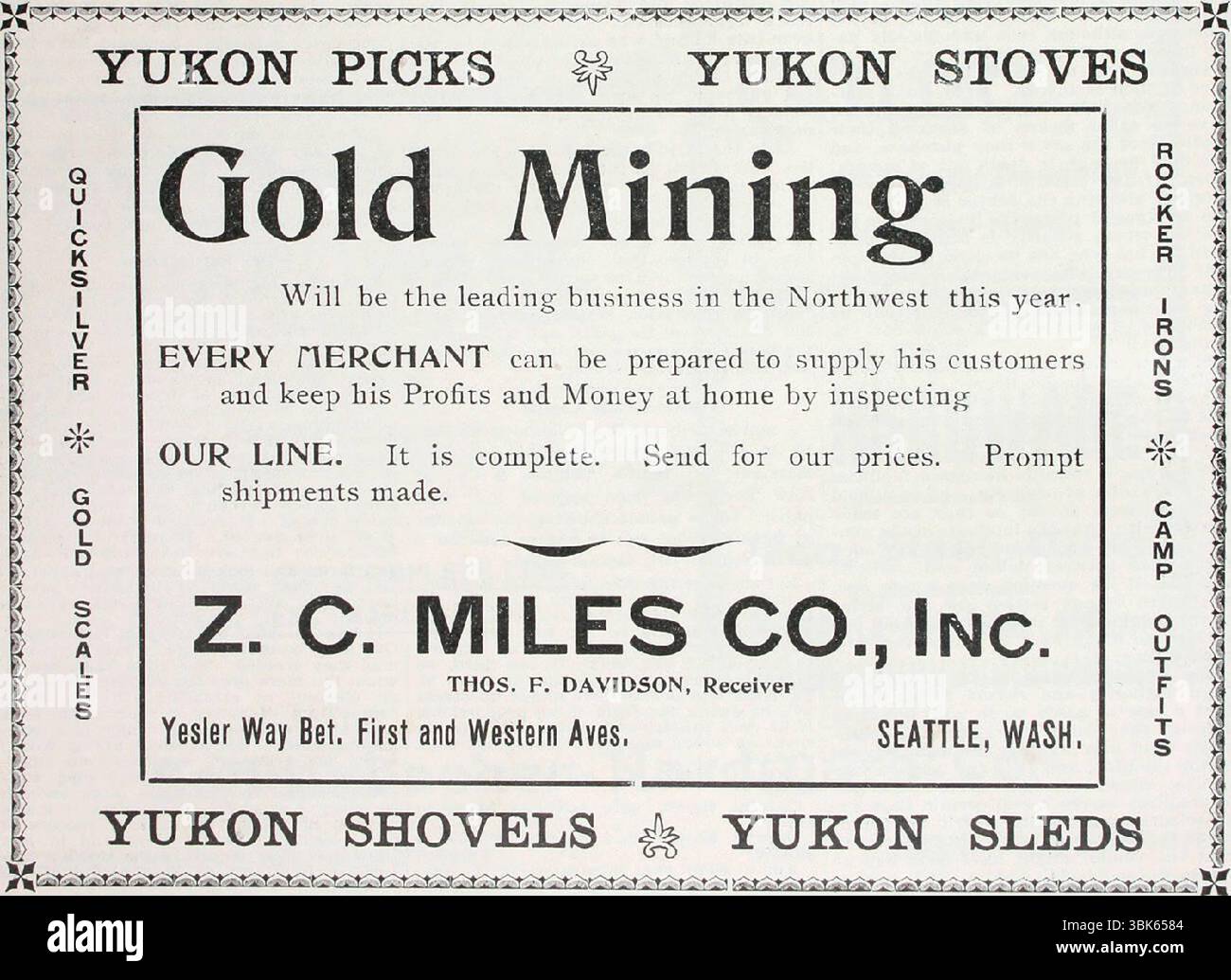Historical mining washington 1900s hi-res stock photography and images ...