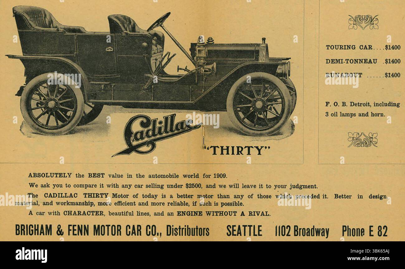 Archival cadillac dealer hi-res stock photography and images - Alamy