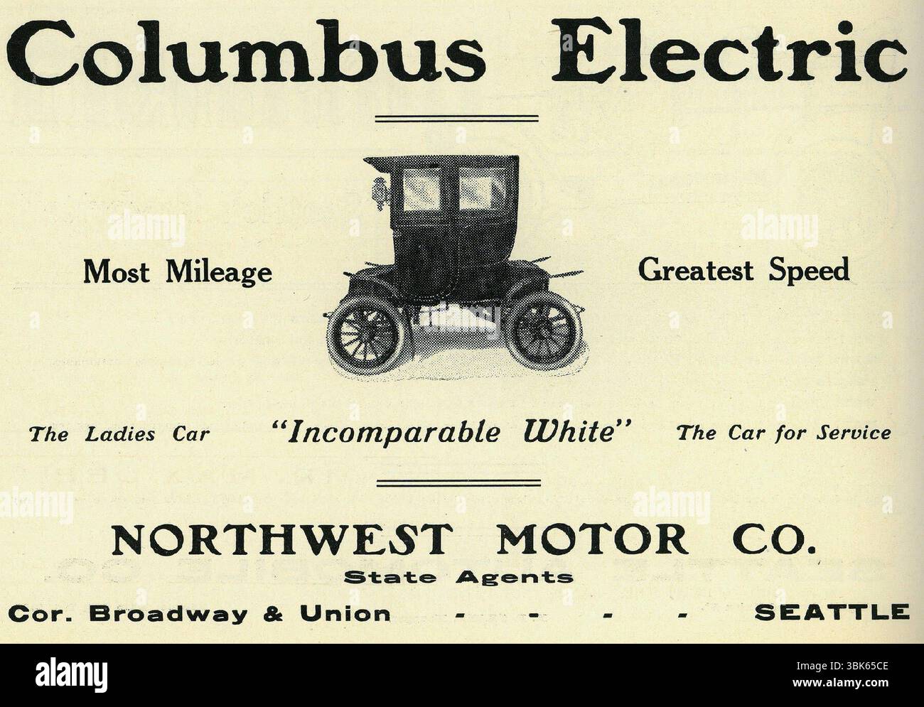 Columbus advertisements hi-res stock photography and images - Alamy