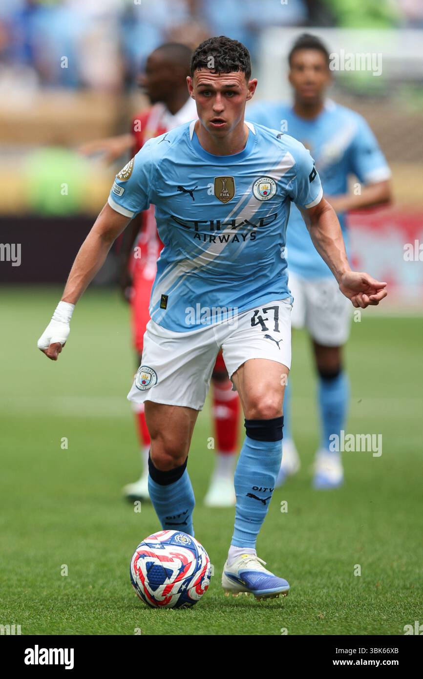 PHILADELPHIA, USA - 18th June 2025: Phil Foden of Manchester City in ...