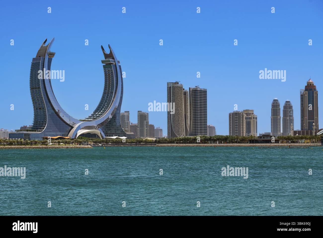 Raffles, Fairmont Hotel, Lusail, Doha, Qatar, Orient, Middle East, Asia ...