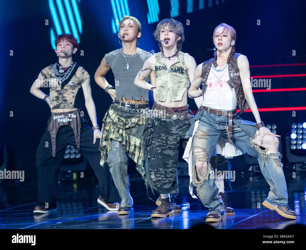 18 June 2025 - Goyang, South Korea : South Korean K-Pop boy band XLOV ...