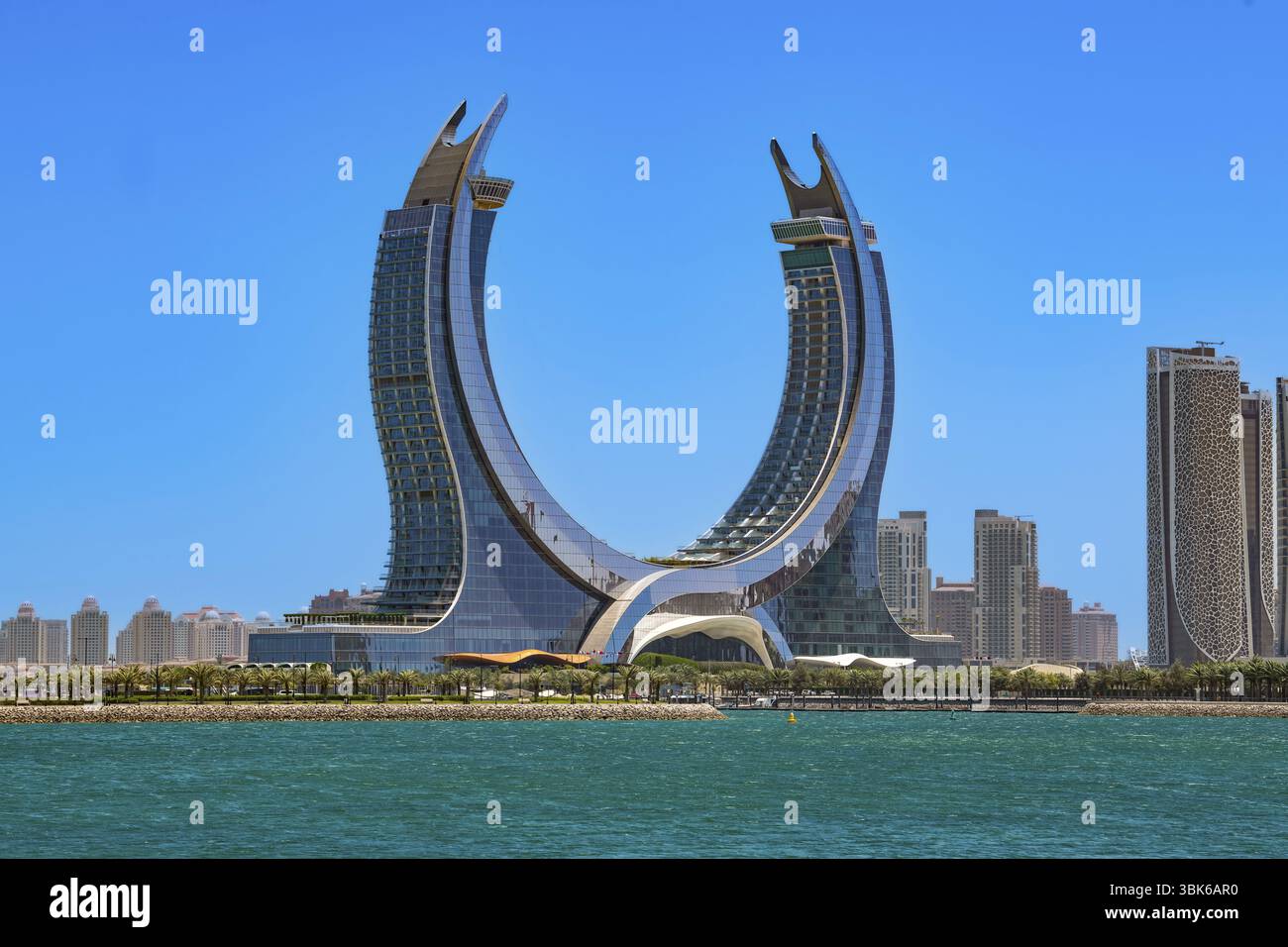 Raffles, Fairmont Hotel, Lusail, Doha, Qatar, Orient, Middle East, Asia ...