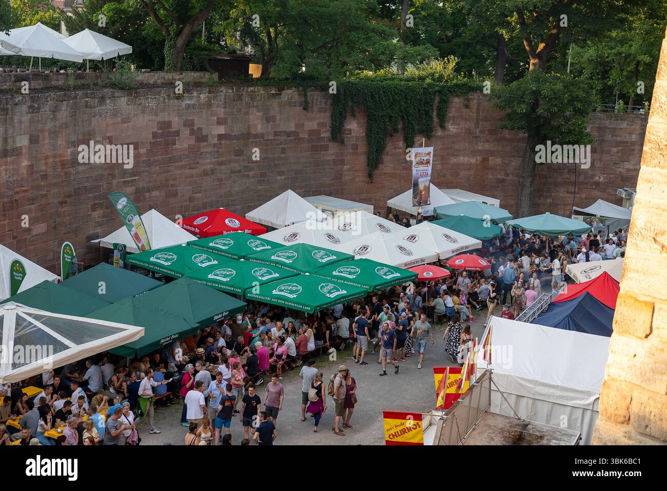 Fränkisches Bierfest 2025 im Burgraben, Nürnberg, 18.06.2025 Gut ...