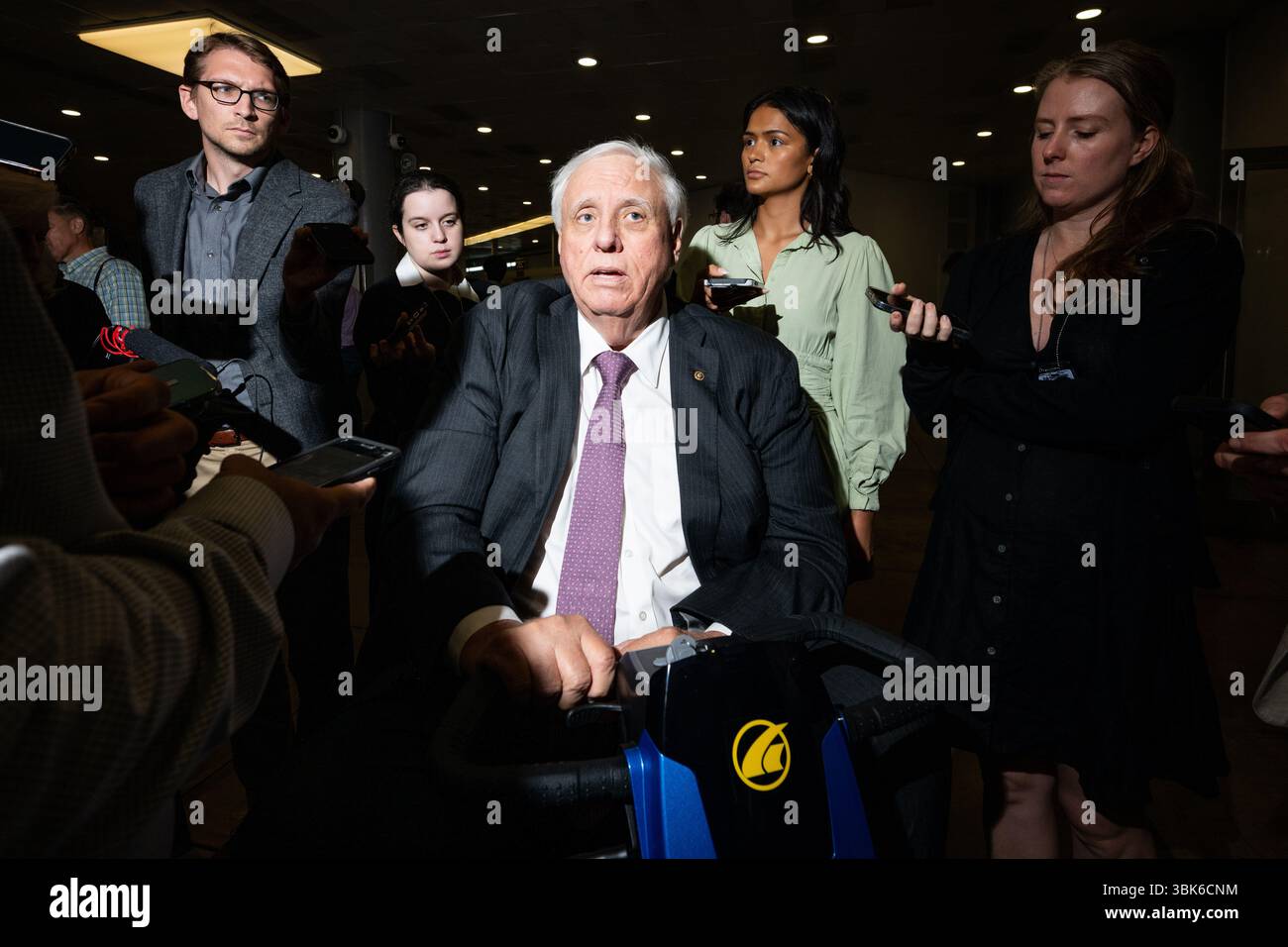 Washington, United States. 18th June, 2025. U.S. Senator Jim Justice (R ...