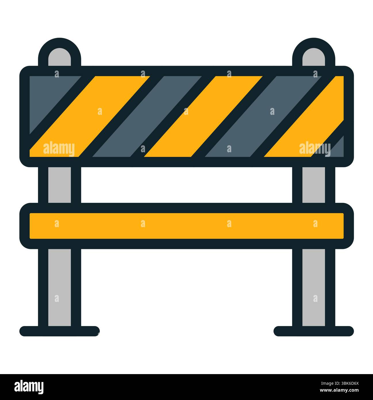 Construction site access Stock Vector Images - Alamy