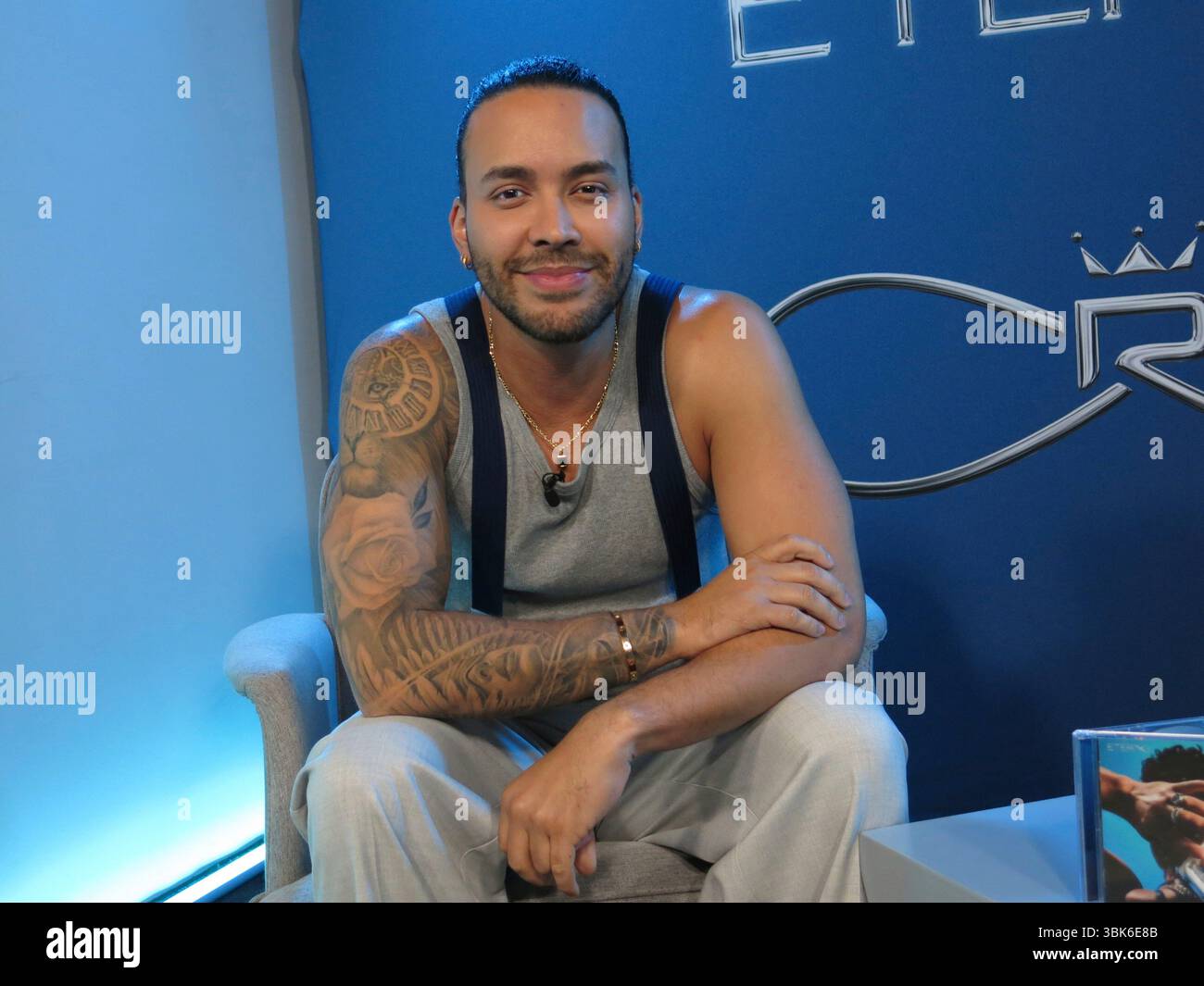 American singer Prince Royce poses during an interview about his latest ...