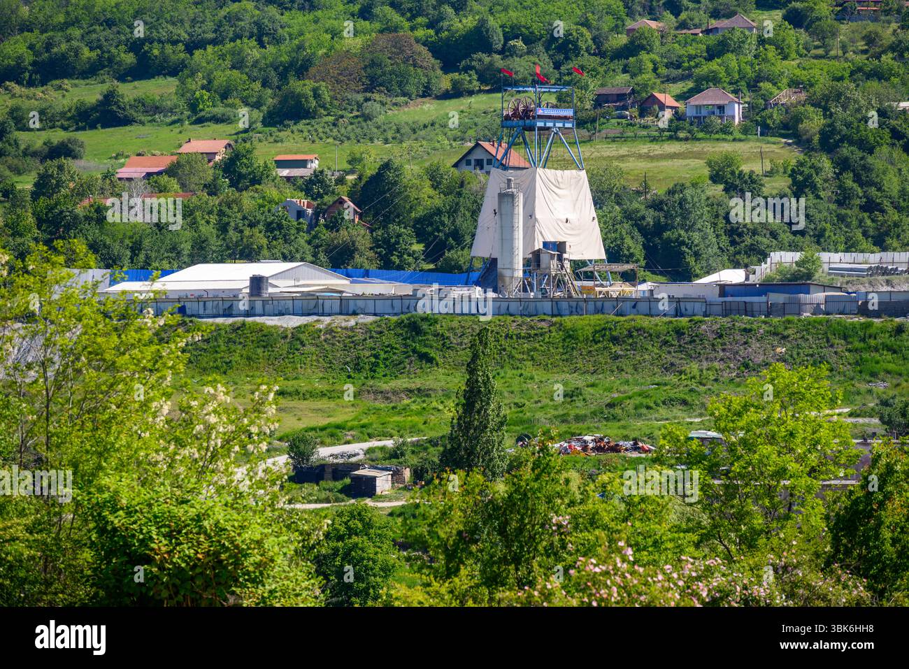 Copper mining exploration location of Chinese mining company Zijin ...