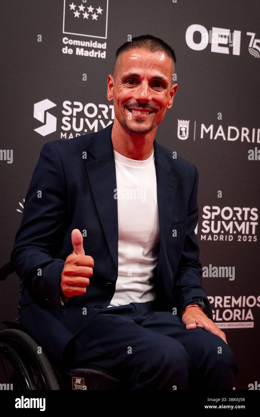 Sergio Garrote attends to Gloria Ibero‑American Sports Awards at Teatro ...