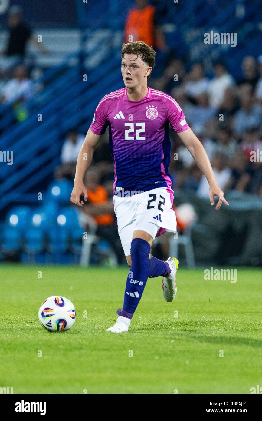 Paul Wanner (Deutschland, 22) bei der UEFA U21-Europameisterschaft im ...