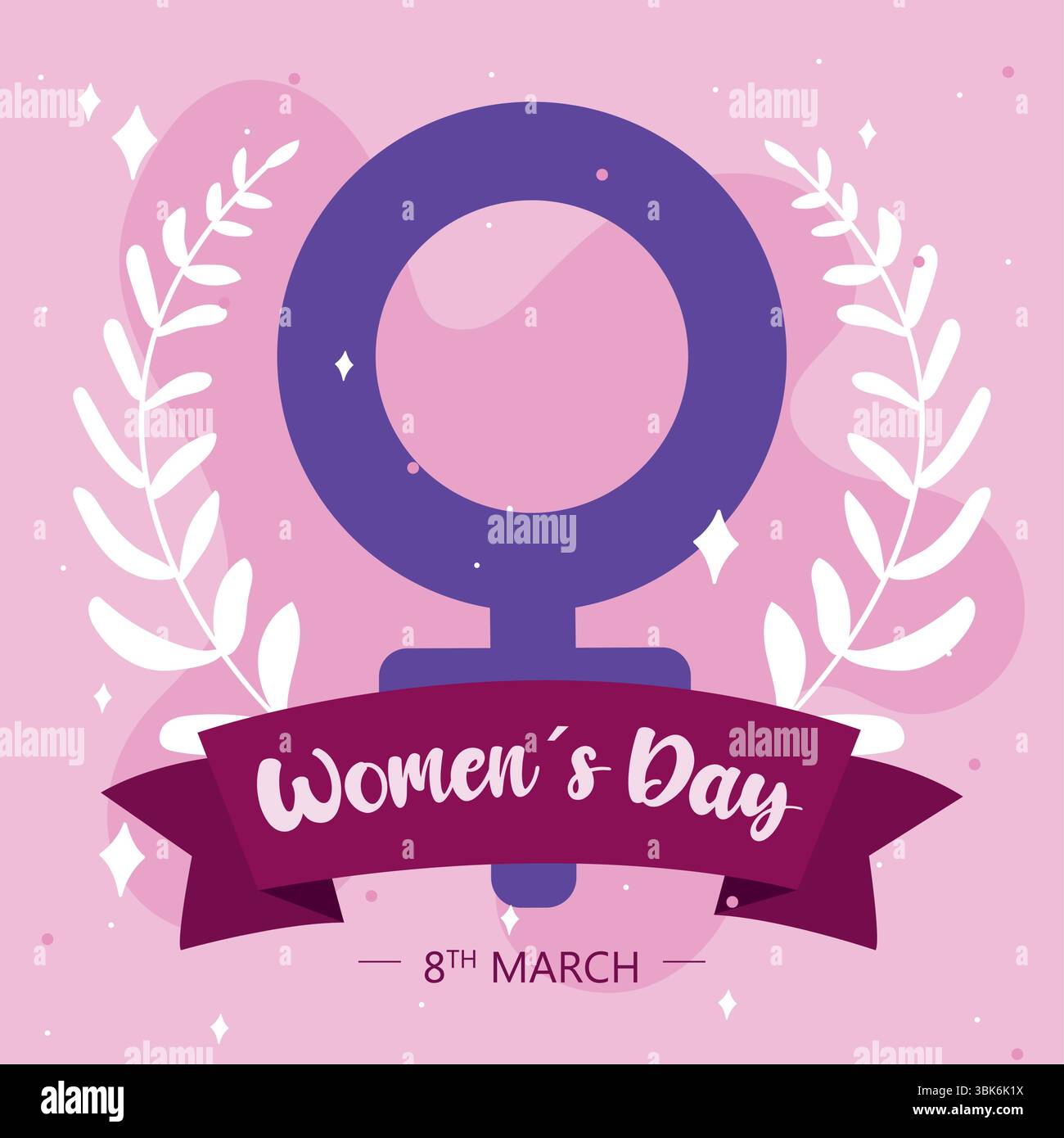 Womens symbol banner design. Vector Stock Vector Image & Art - Alamy