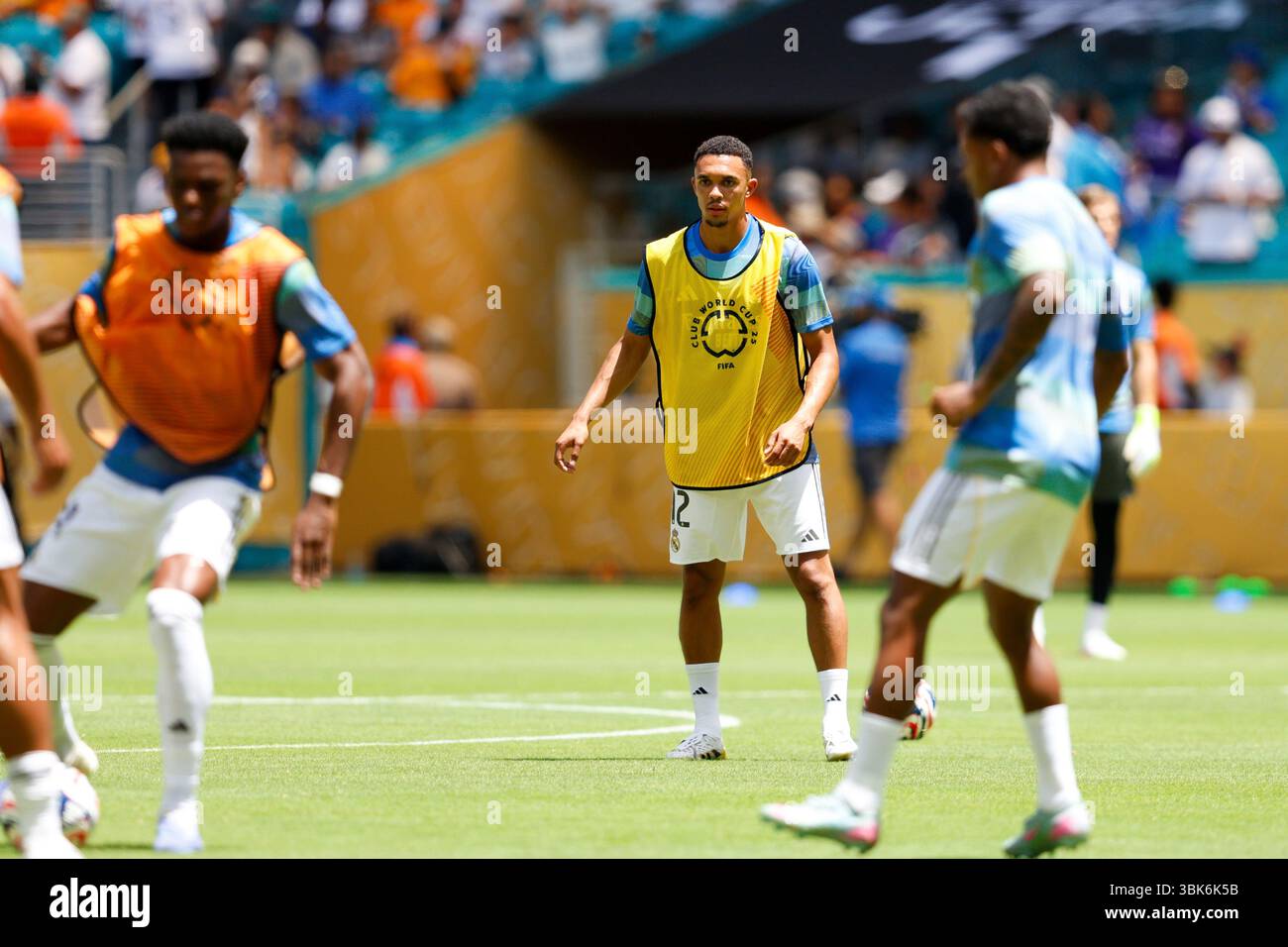 MIAMI GARDENS, FL - JUNE 18: Real Madrid CF Defender Trent Alexander ...