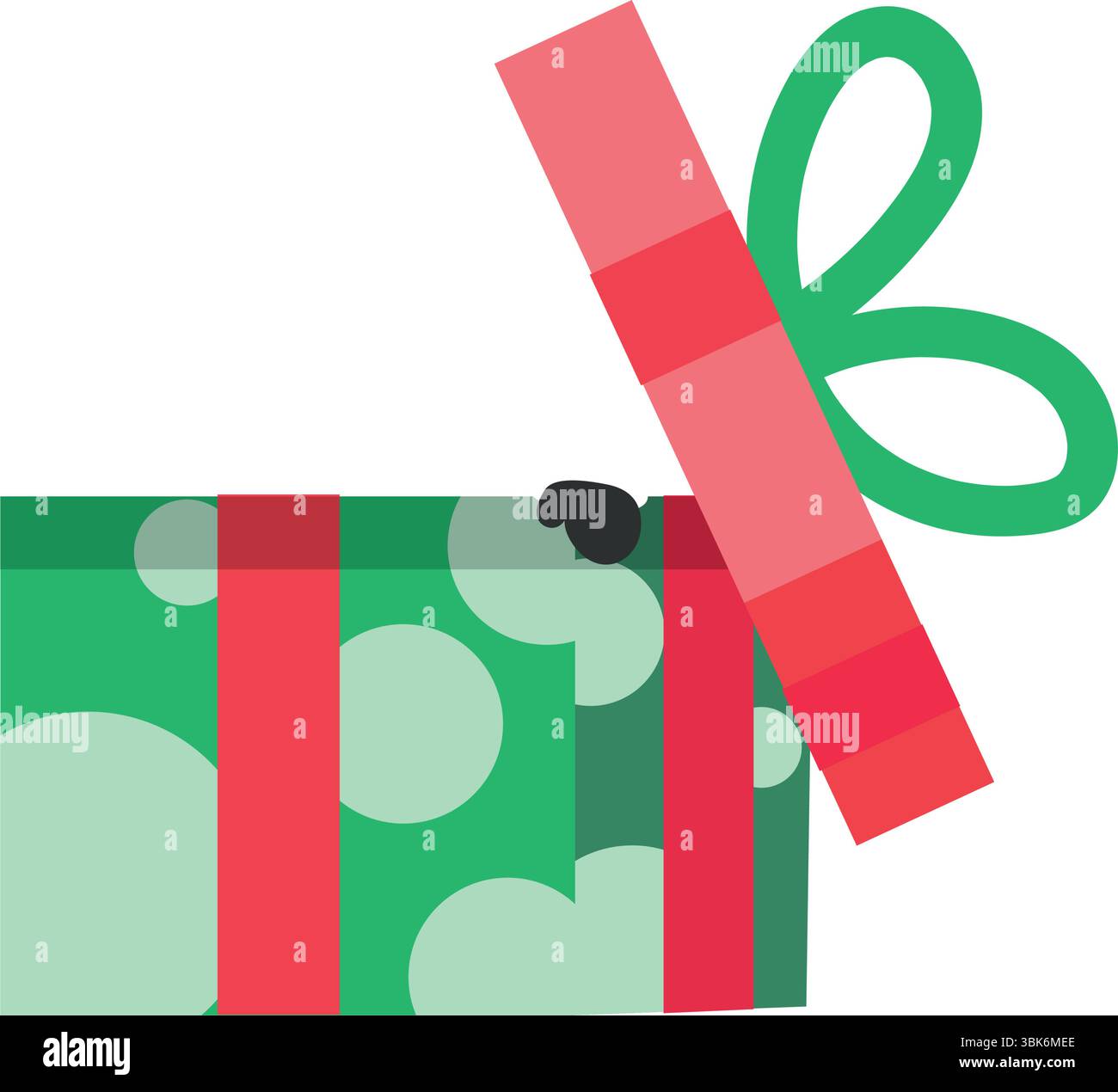 Gift box stars confetti Cut Out Stock Images & Pictures - Alamy