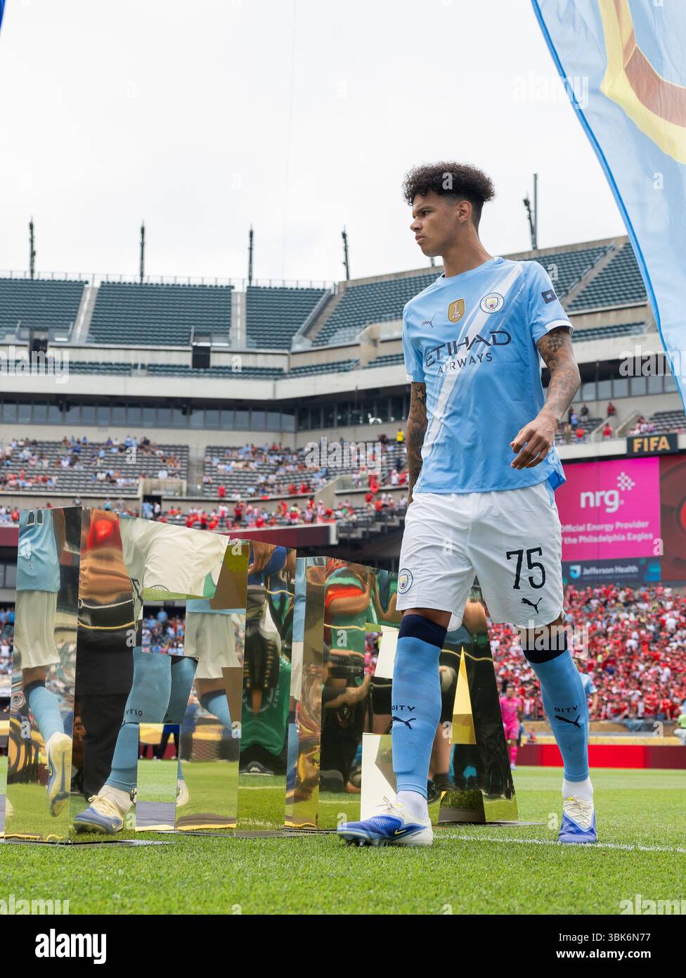 MetLife Stadium PHILADELPHIA, PENNSYLVANIA - JUNE 18: Nico O'Reilly of ...