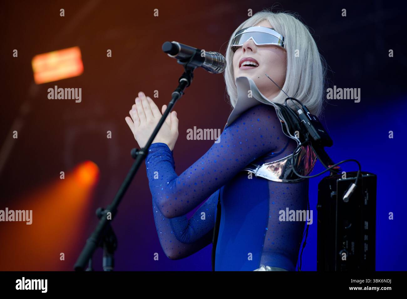 Sophie Grey performs during Forest Live 2025 at Westonbirt Arboretum on ...