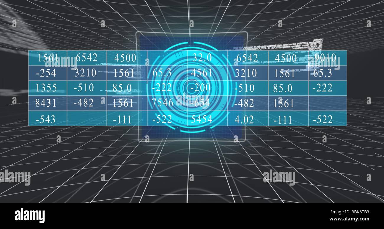 Semi transparent interface panels showing hi-res stock photography and ...