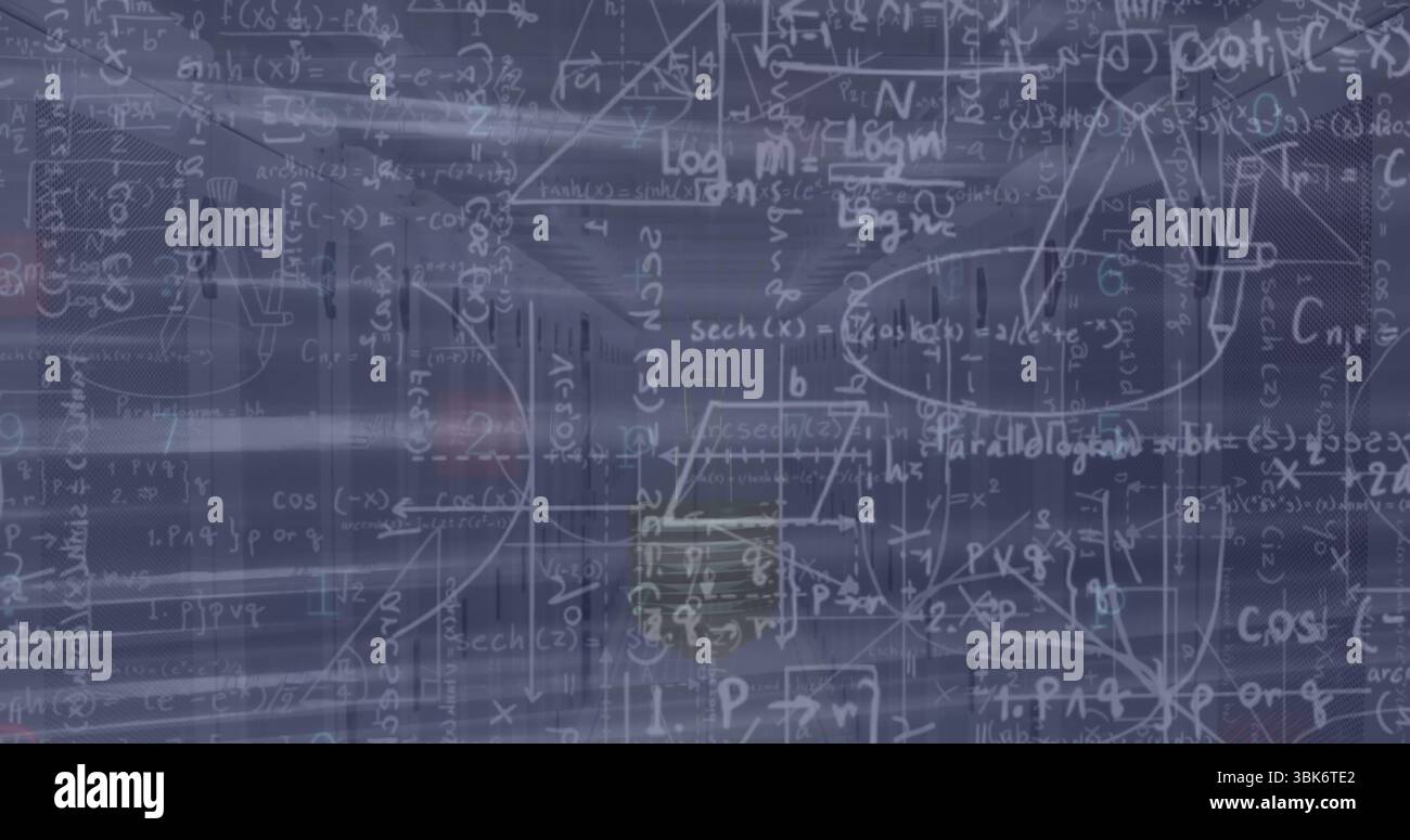 White math formulas graphs hi-res stock photography and images - Alamy
