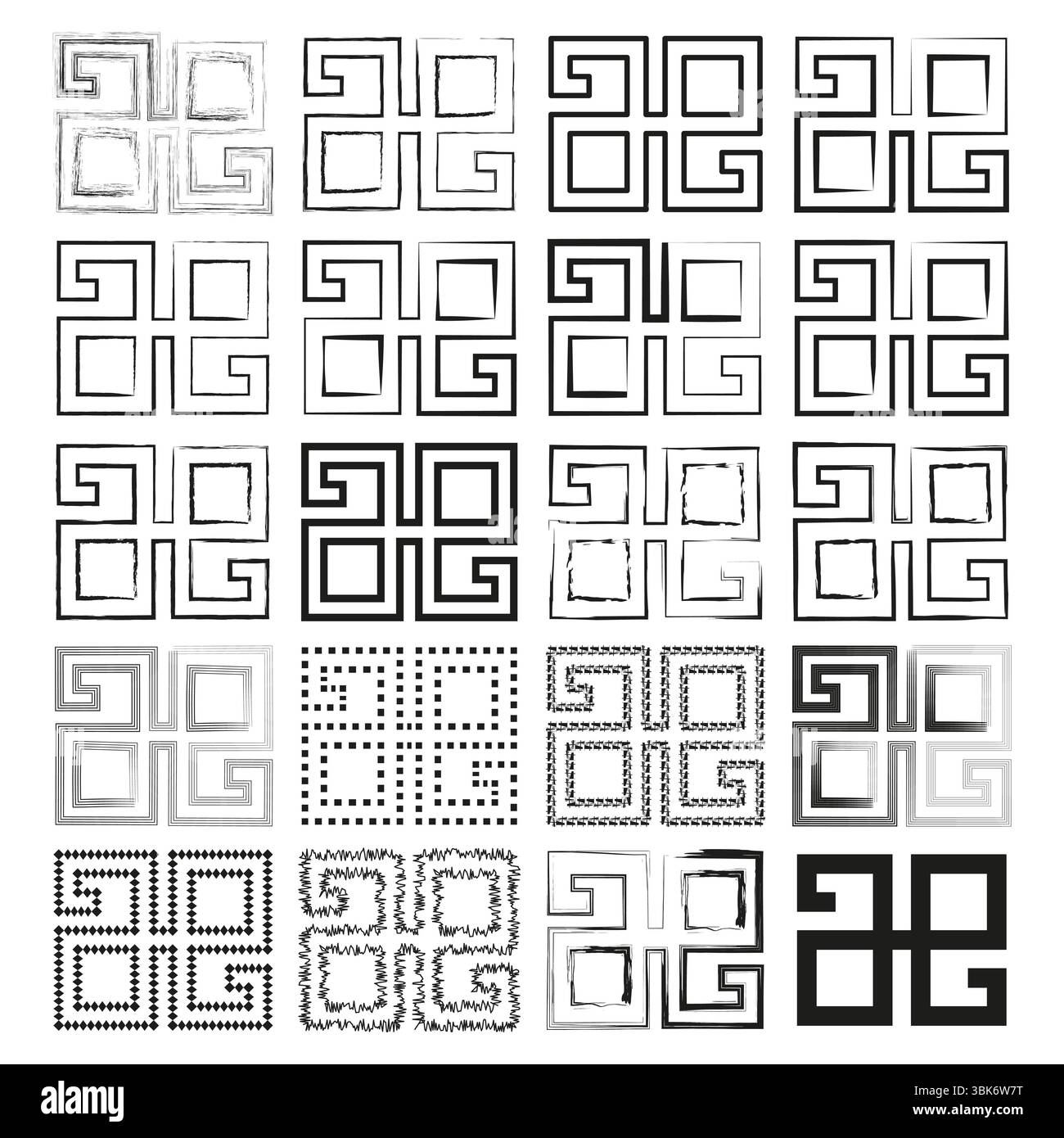 Gradient pattern fading Stock Vector Images - Alamy