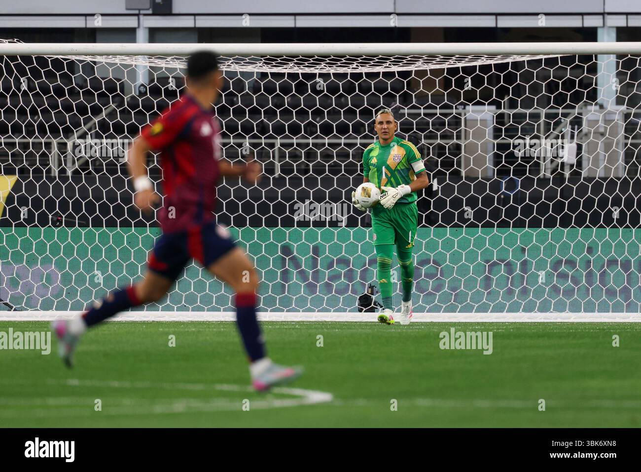 ARLINGTON, TX - JUNE 18: Costa Rica goalkeeper Keylor Navas (captain ...