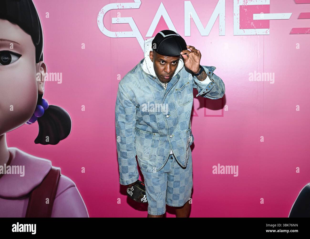 DJ Whoo Kid attends the premiere of Netflix's "Squid Game" Season 3 at ...