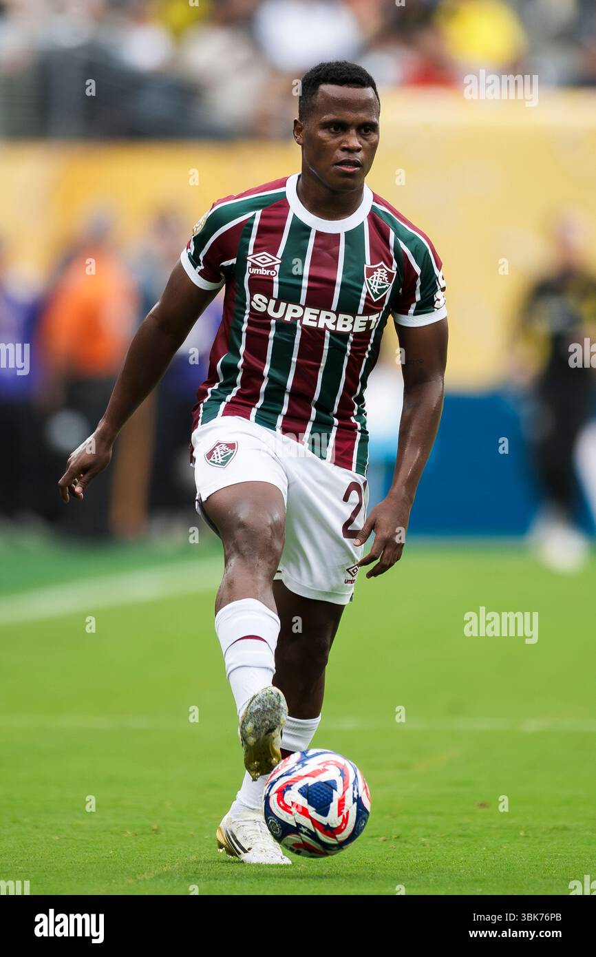 Jhon Arias of Fluminense FC in action during the FIFA Club World Cup ...