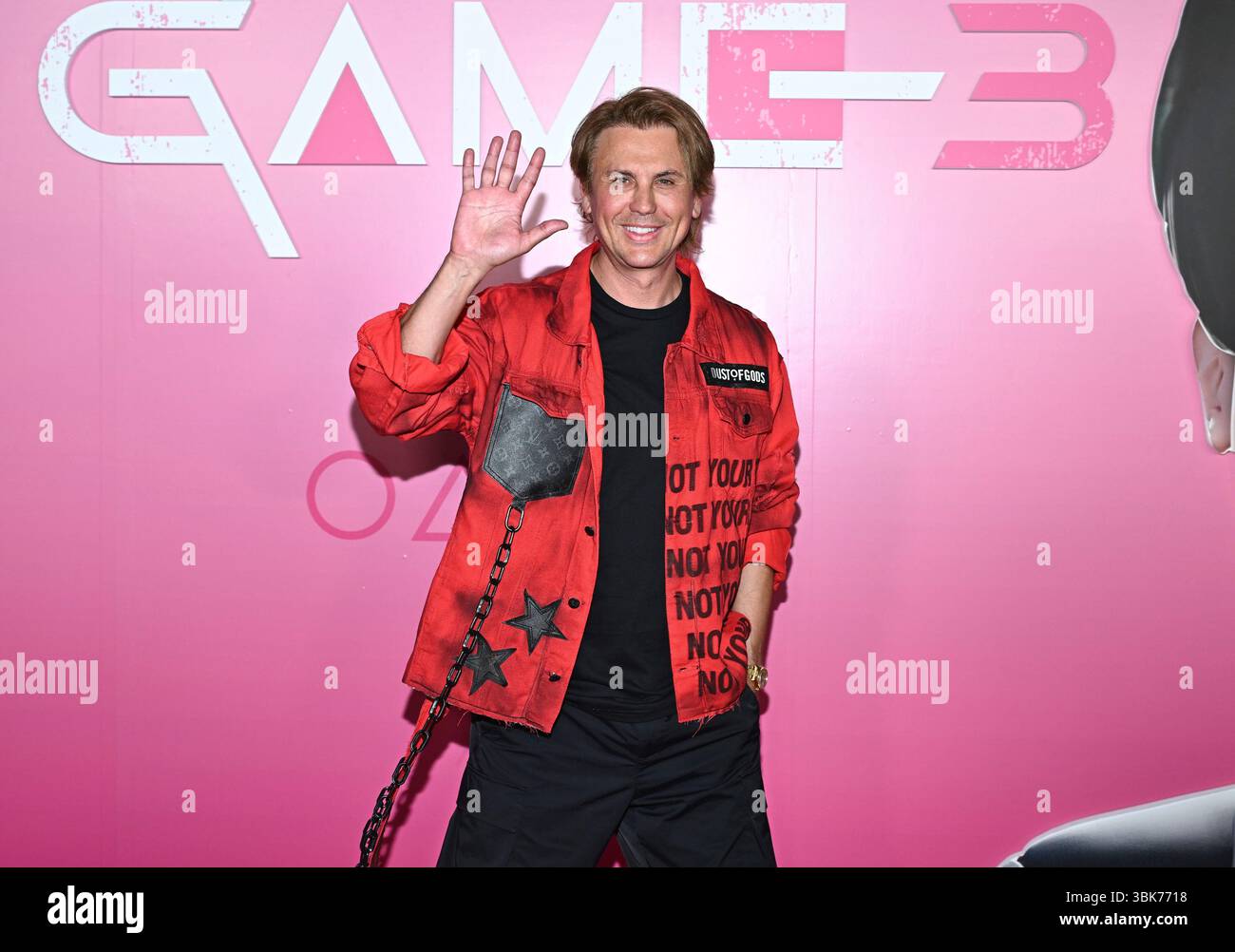 Jonathan Cheban attends the premiere of Netflix's "Squid Game" Season 3 ...