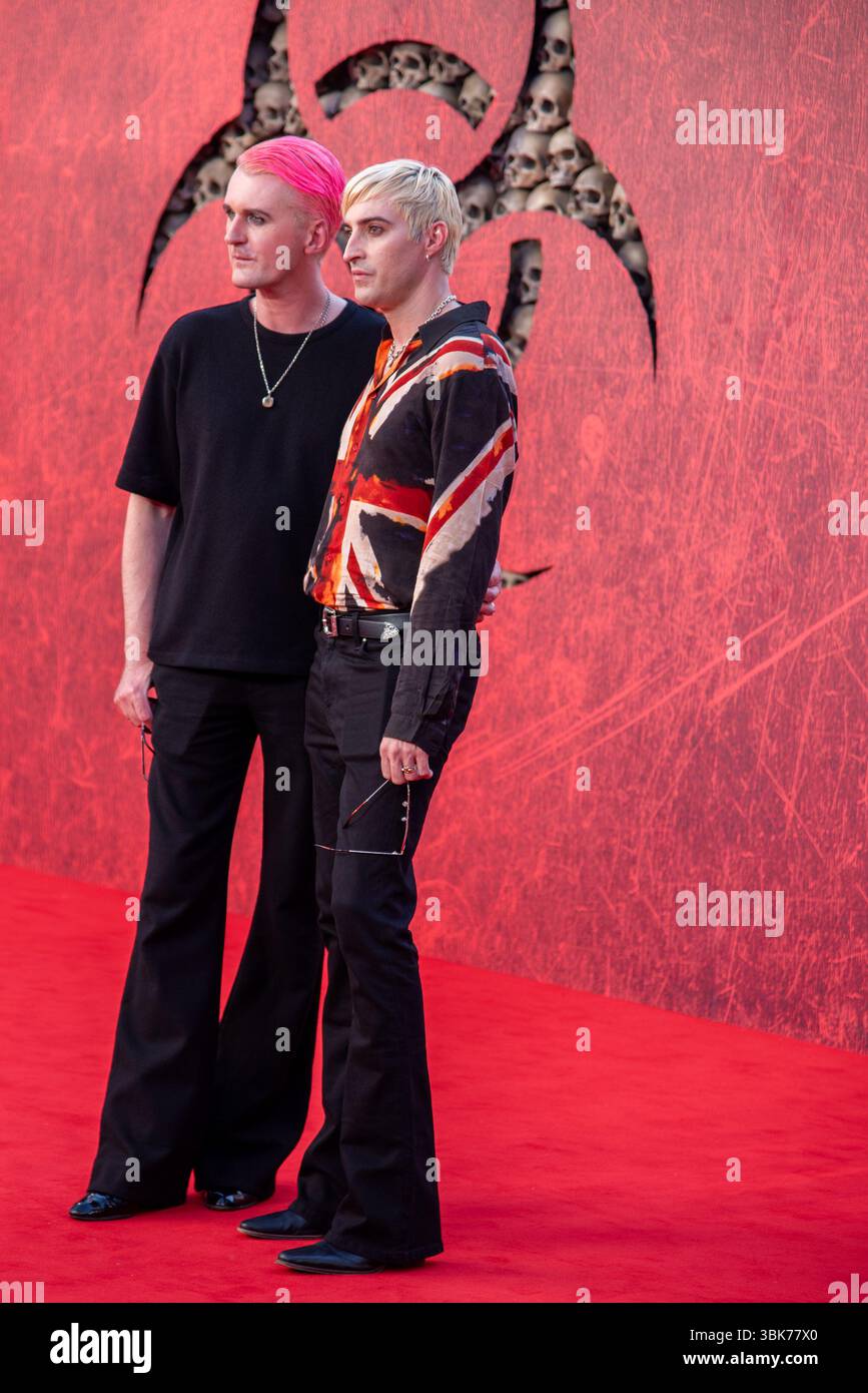 Gareth Pugh and Carson McColl attend the "28 Years Later" World ...