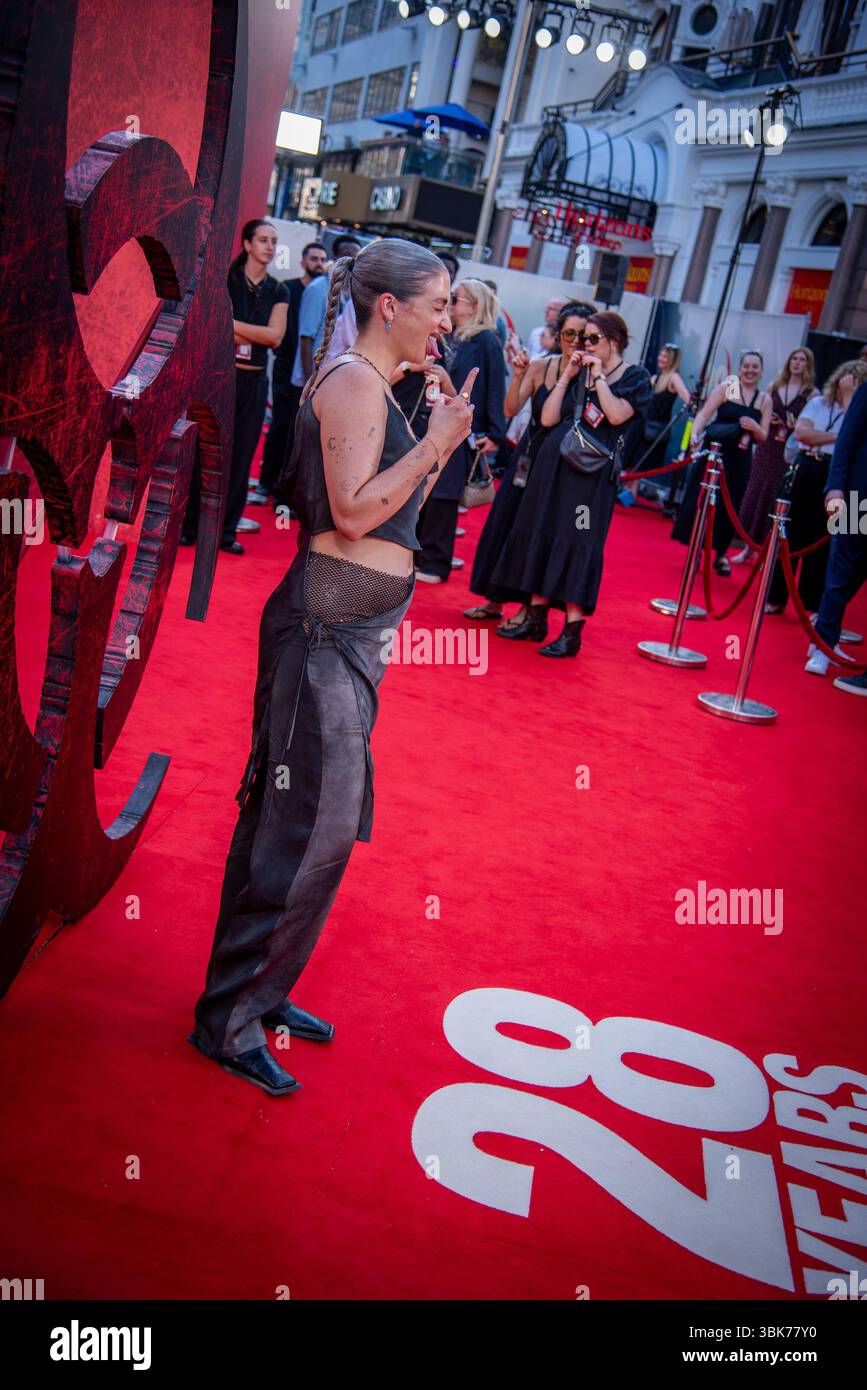 London, UK. 18th June, 2025. Harriet Rose attends the "28 Years Later ...
