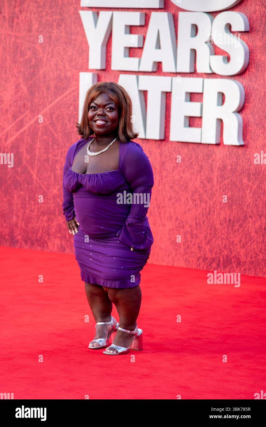London, UK. 18th June, 2025. Fats Timbo attends the "28 Years Later ...