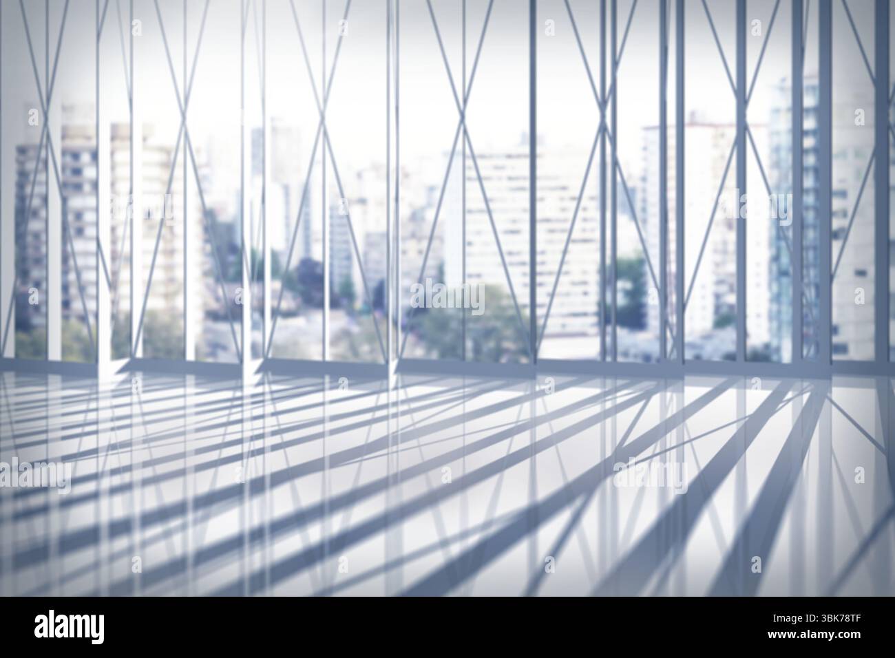 View of several building from inside Stock Photo - Alamy