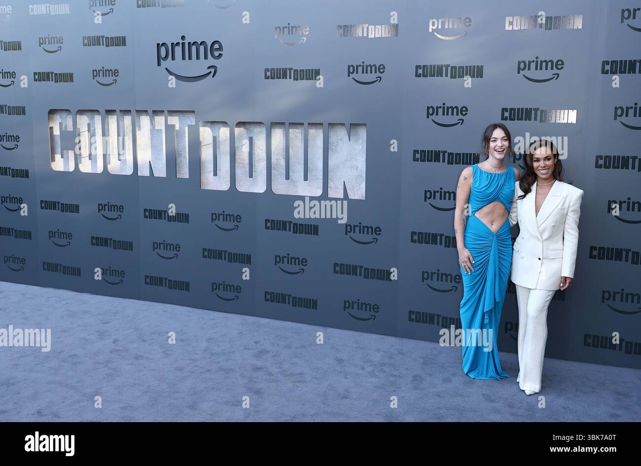 Violett Beane, Jessica Camacho arrives at The Countdown Premiere held ...