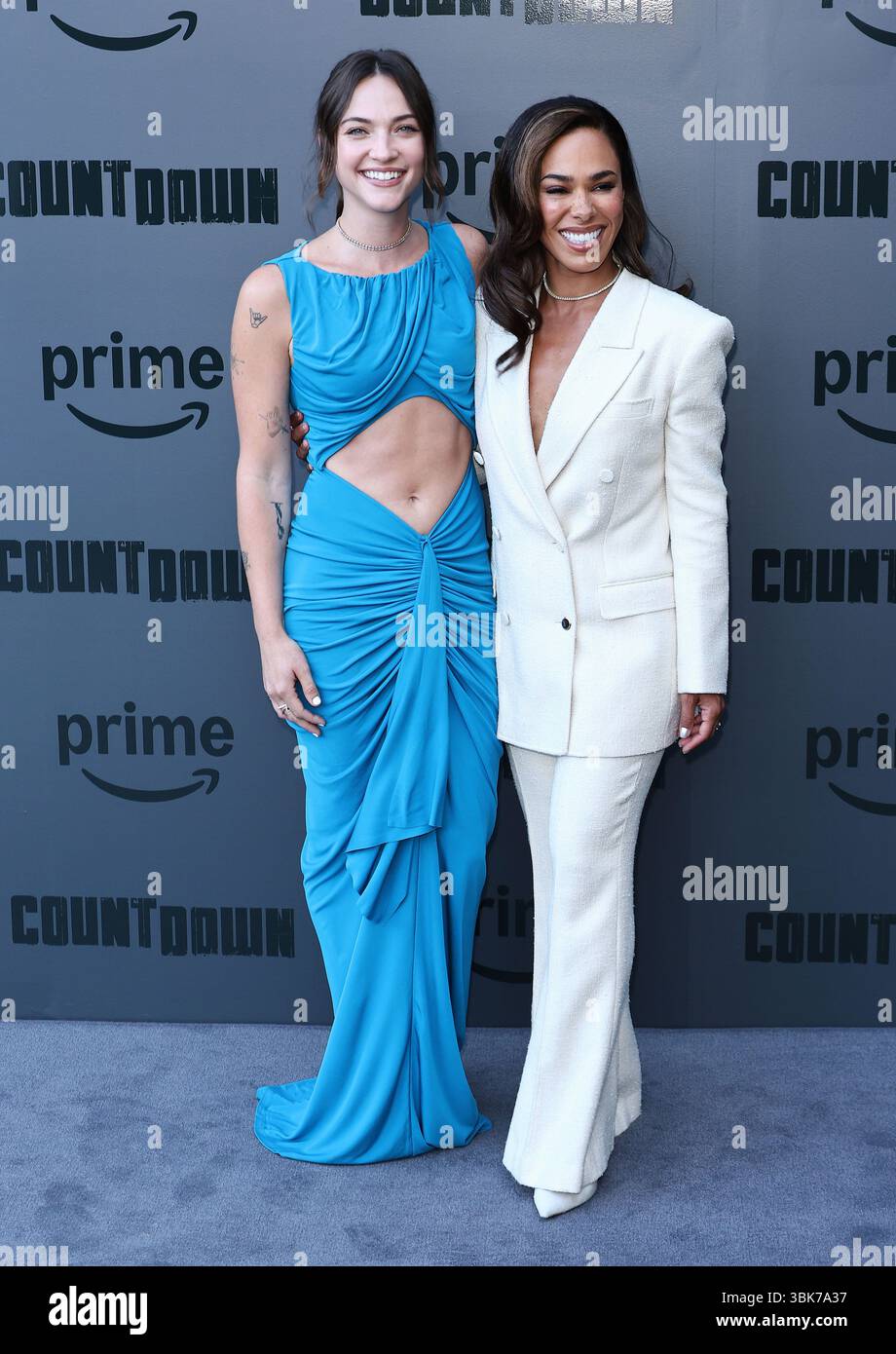 Los Angeles, USA. 18th June, 2025. Violett Beane, Jessica Camacho ...