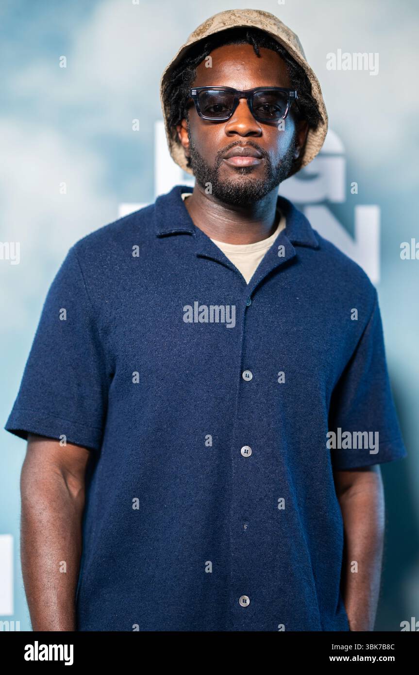 Alec Boateng attends the "Big Man" London Premiere at BFI Southbank ...