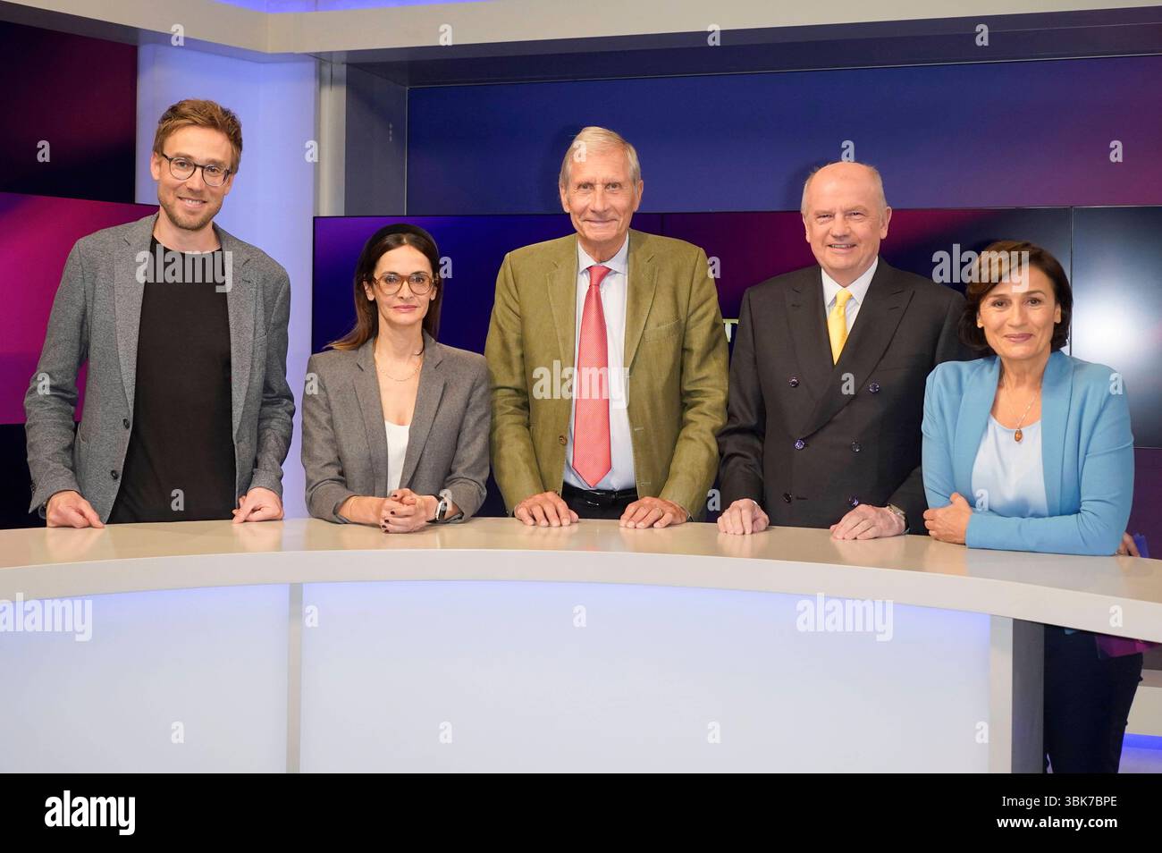 Veit Medick, Iris Sayram, Ulrich Wickert, Martin Richenhagen und Sandra ...