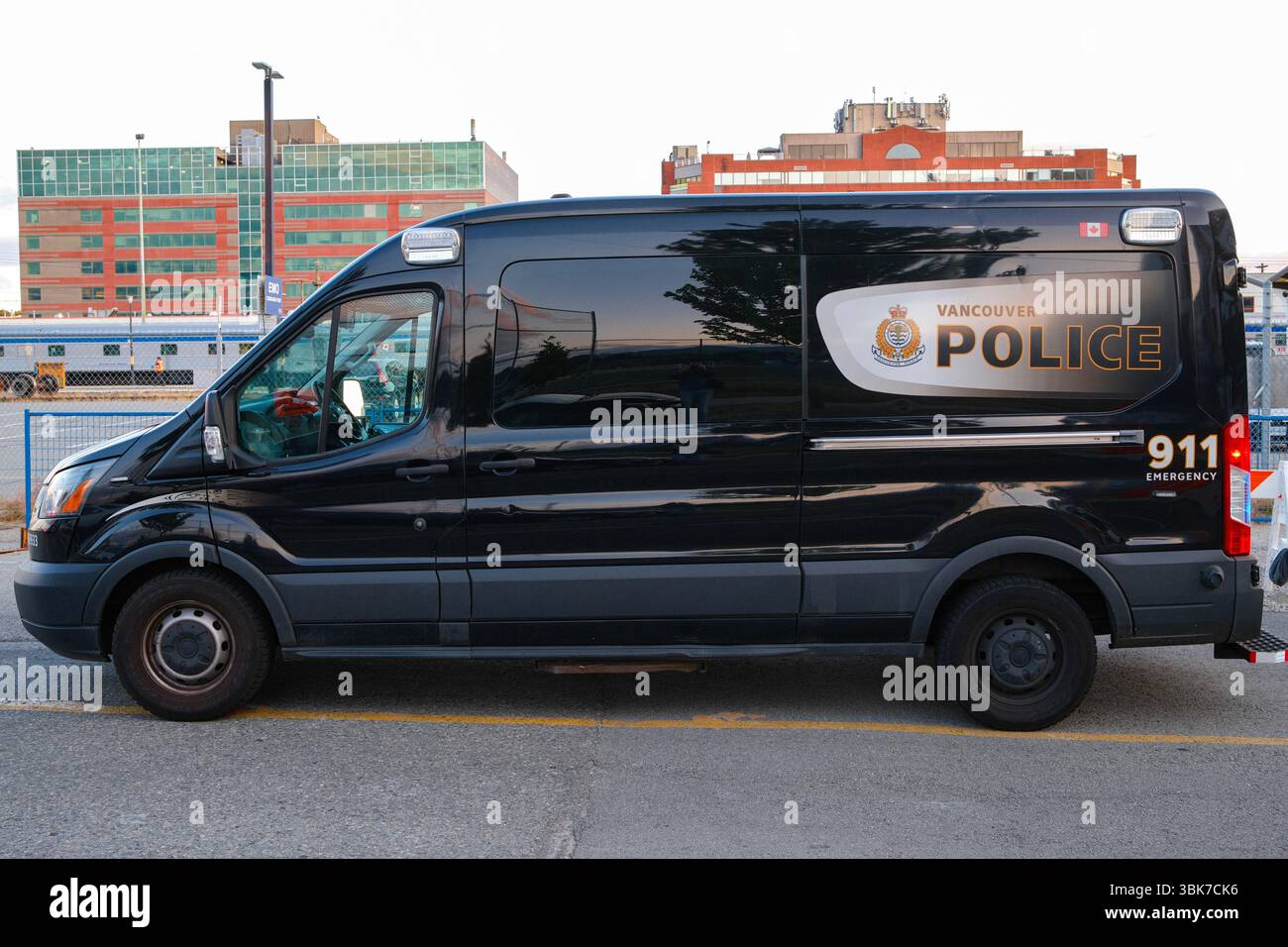 Vancouver police van hi-res stock photography and images - Alamy