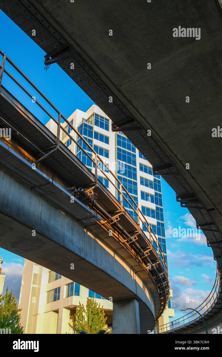 Main street science world skytrain station hi-res stock photography and ...