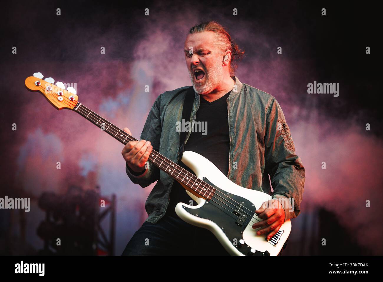 Copenhagen, Denmark. 18th, June 2025. The Danish rock band Dizzy Mizz ...