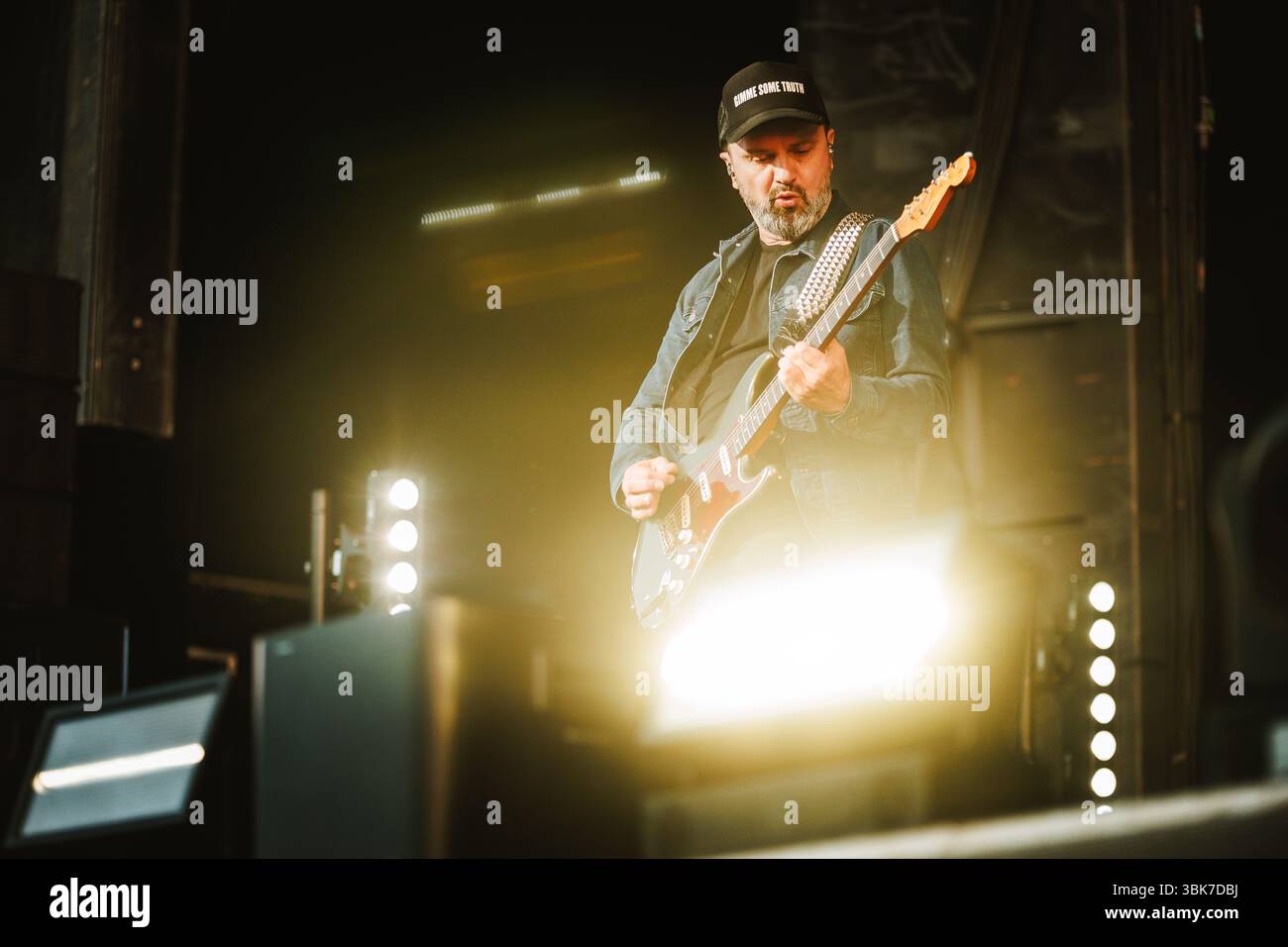 Copenhagen, Denmark. 18th, June 2025. The Danish rock band Dizzy Mizz ...