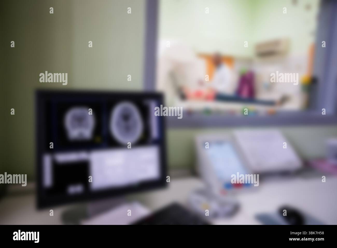 Digital brain scan on hi-res stock photography and images - Alamy