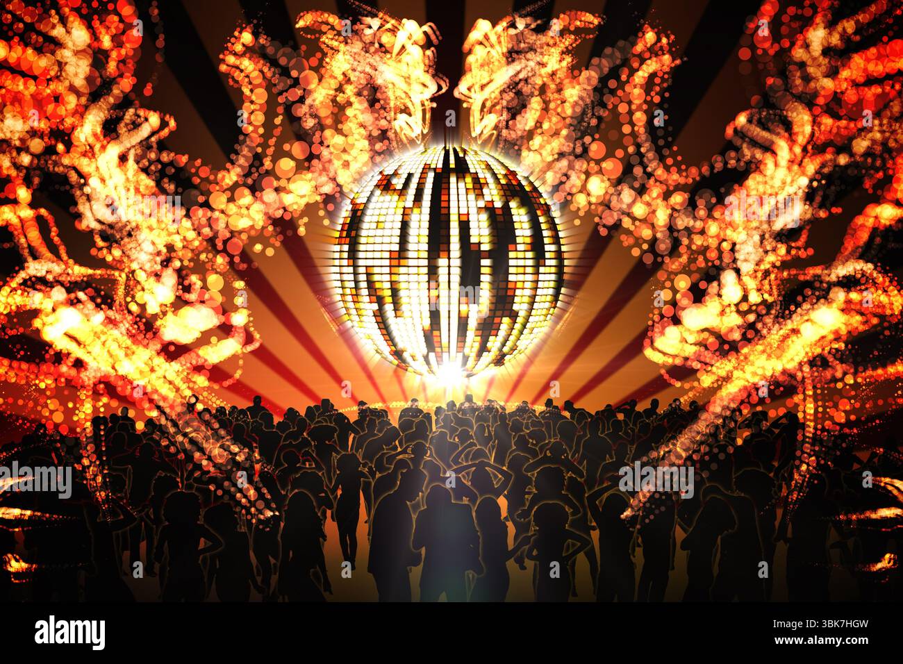 Animated disco ball hi-res stock photography and images - Alamy