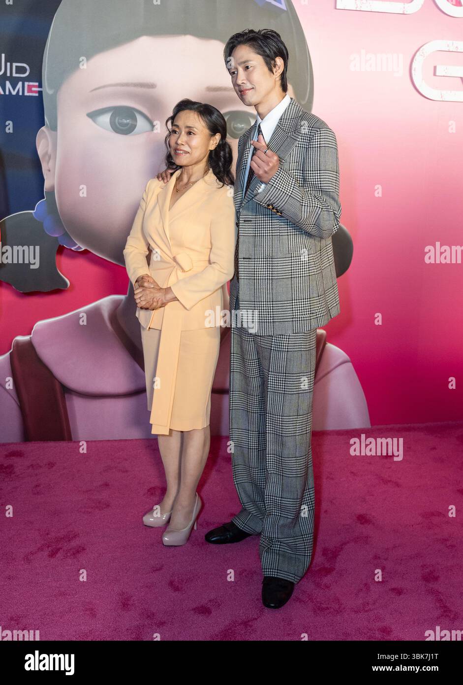 New York, NY, June 18, 2025: Kang Ae-shim and Park Sung-hoon attend ...