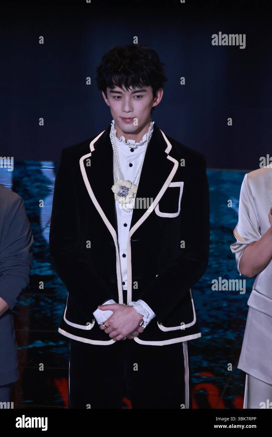 Chinese actor Leo Wu attends an activity in Shanghai, China, 17 June ...