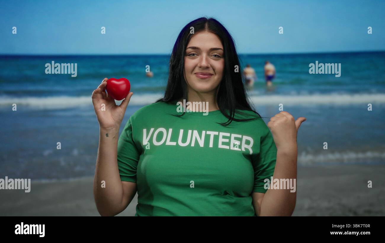 Woman volunteer heart toy hi-res stock photography and images - Alamy