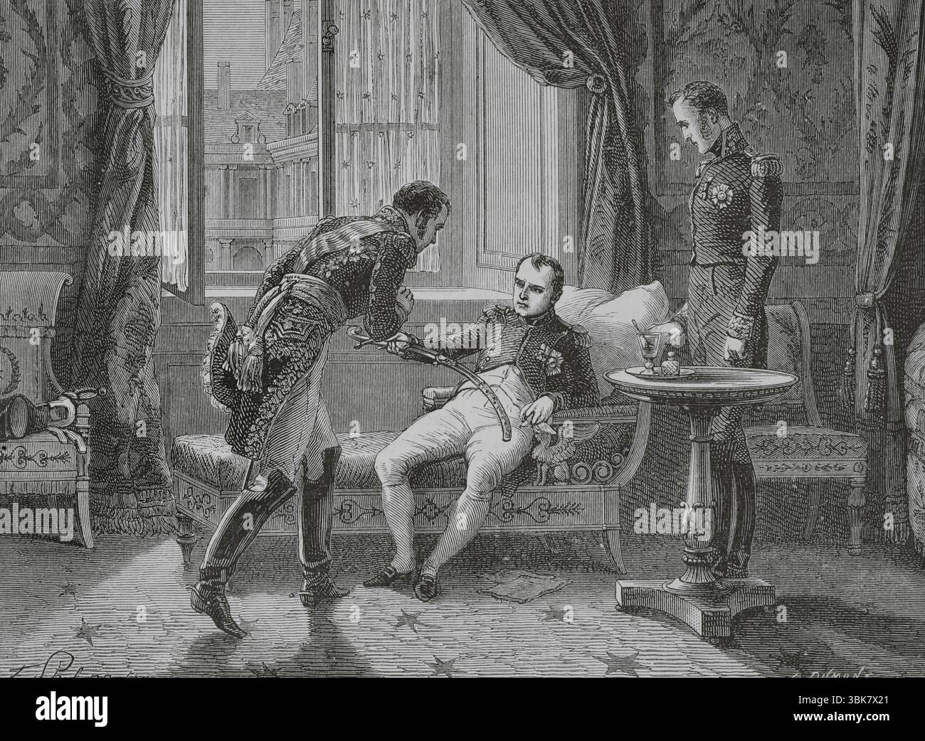 Napoleon I Bonaparte (1769-1821). Consul for Life (1802) and Emperor of ...