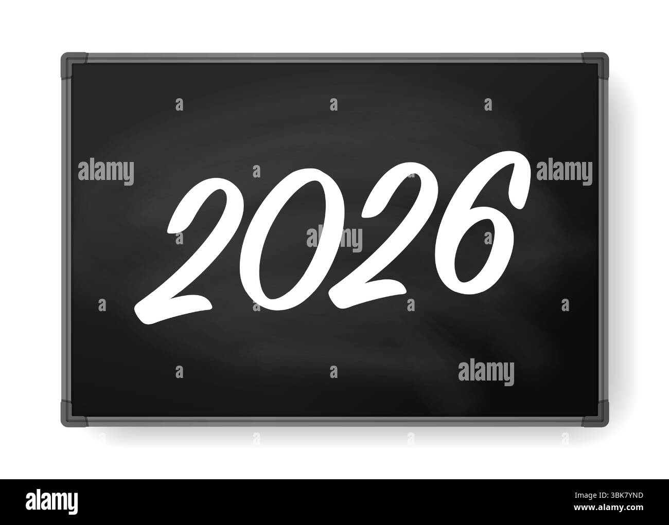Sign logo chalkboard new Cut Out Stock Images & Pictures - Alamy