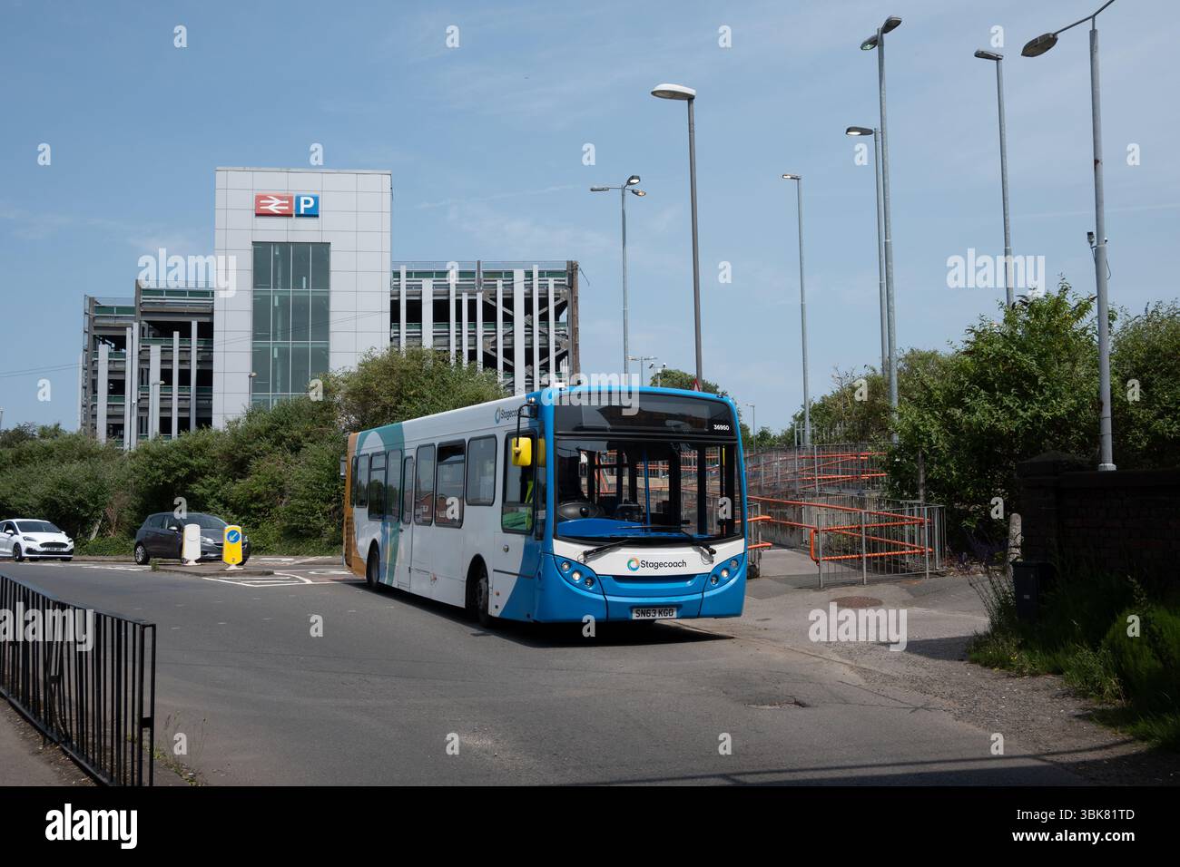 Stagecoach bus in Mill Road, Rugby, Warwickshire, England, UK Stock ...