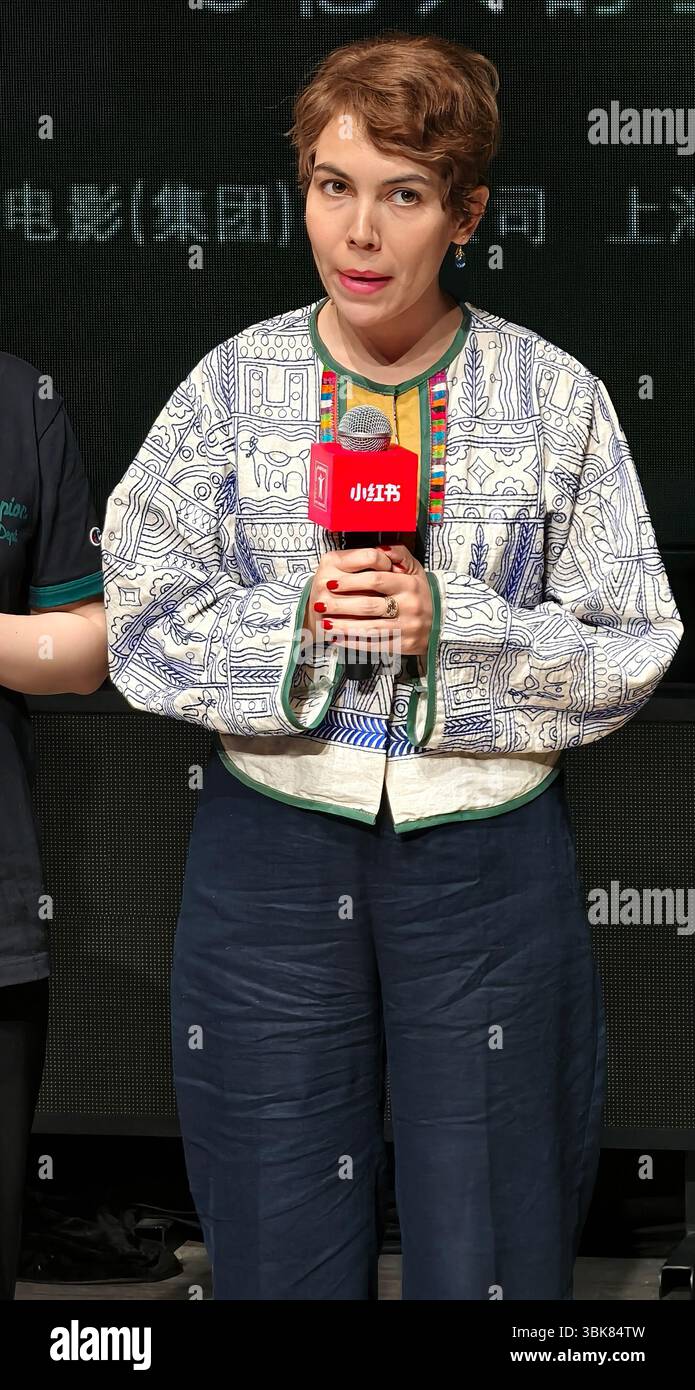 SHANGHAI, CHINA - JUNE 18, 2025 - Iranian female director Leila ...