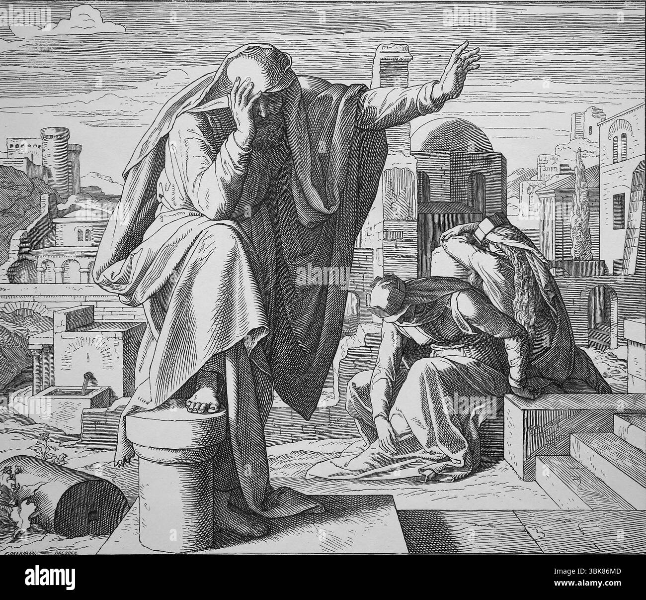 Destruction of jerusalem babylon hi-res stock photography and images ...